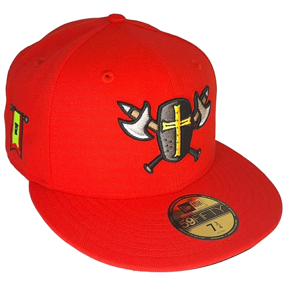 New Era | Accessories | New Era Dionic Crusader Knight Fitted Hat Red ...